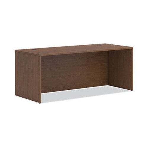 HON® Mod Desk Shell, 72" x 30" x 29", Sepia Walnut, 2/Carton Item ...