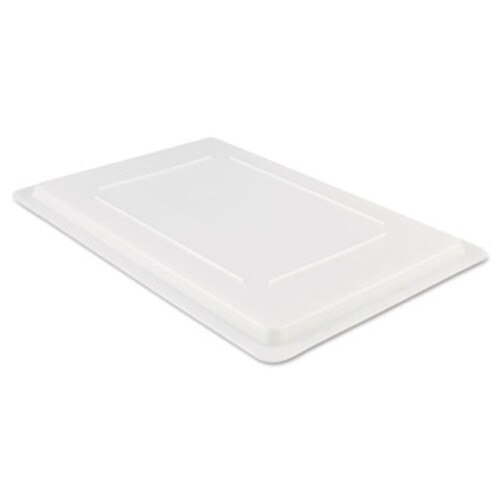 Rubbermaid® Commercial Food/Tote Box Lids, 26 x 18, White, Plastic Item ...