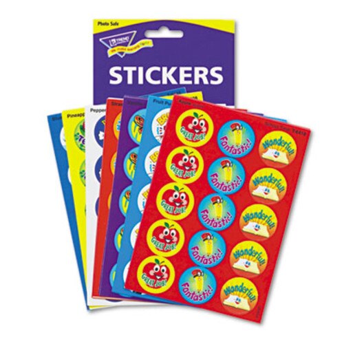 TREND® Stinky Stickers Variety Pack, Positive Words, Assorted Colors ...